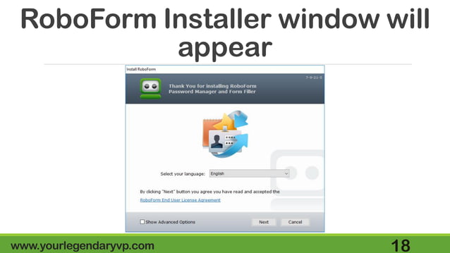 Roboform Basic Tutorial | PPT
