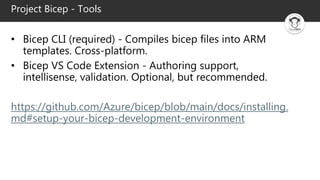 Infrastructure as Code on Azure: Show your Bicep! | PPTX