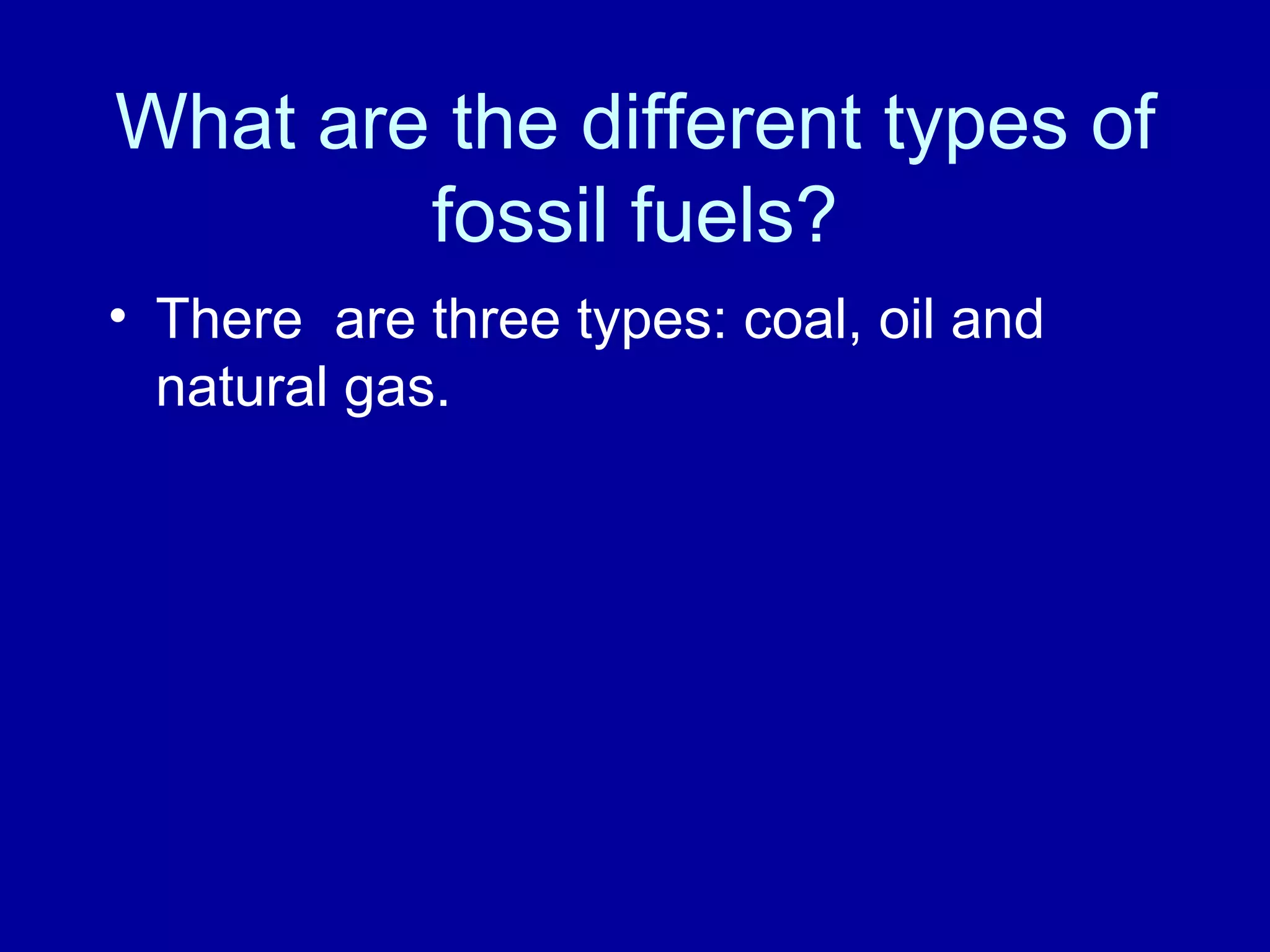 Fossil Fuels | PPT