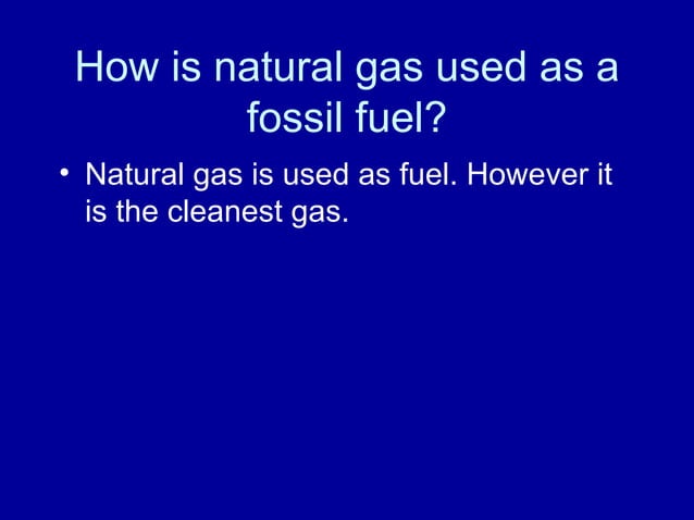 Fossil Fuels | PPT