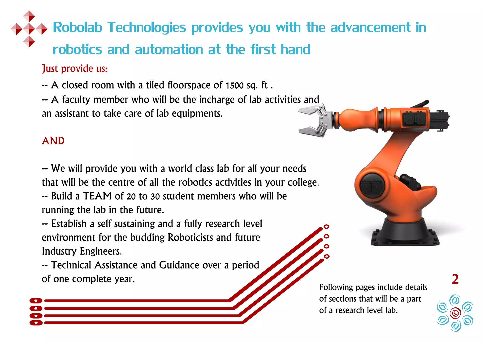 Robolab technologies brochure | PPT