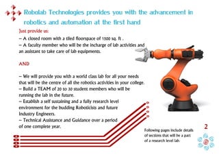 Robolab technologies brochure | PPT