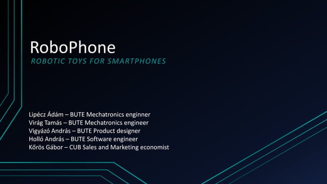 RoboPhone - english | PPT