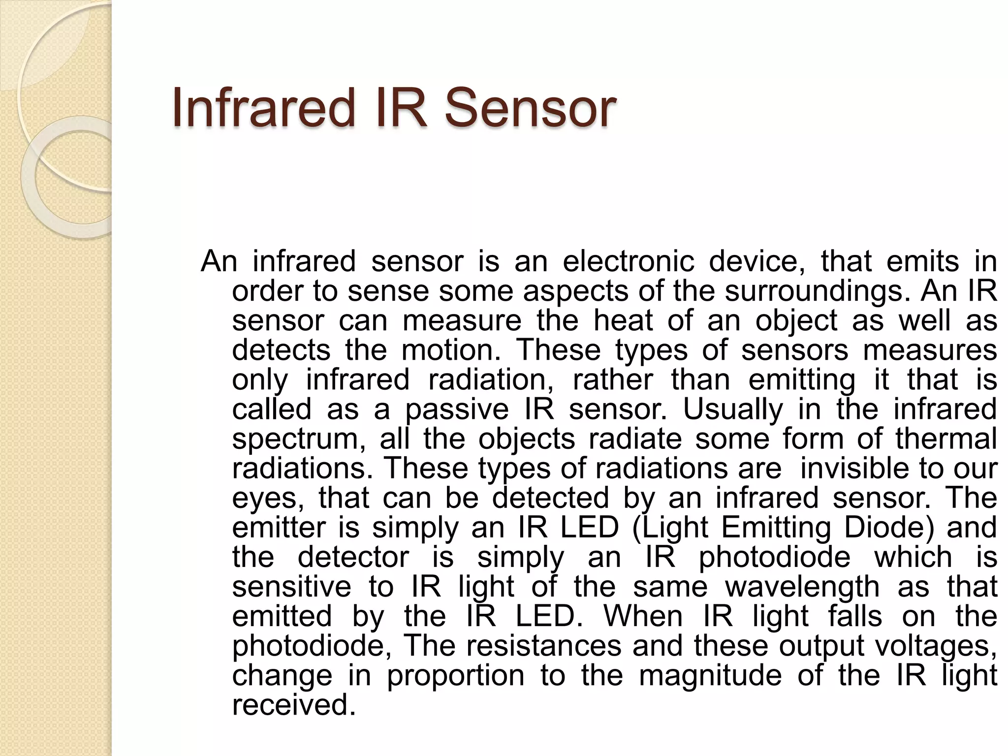 Fire Detection & Path Deviation Robot | PPT