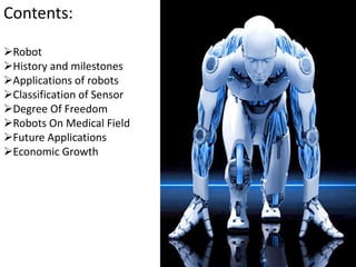 Role OF Robots In Medical Field | PPTX