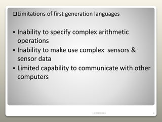 Textual Robot programming | PPTX