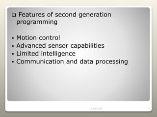 Textual Robot programming | PPTX