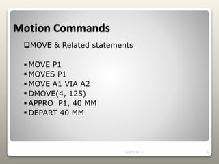 Textual Robot programming | PPTX