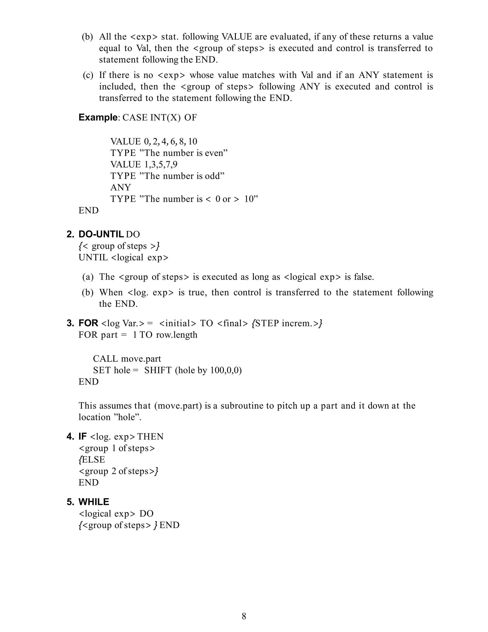 Robo programming val converted | PPTX