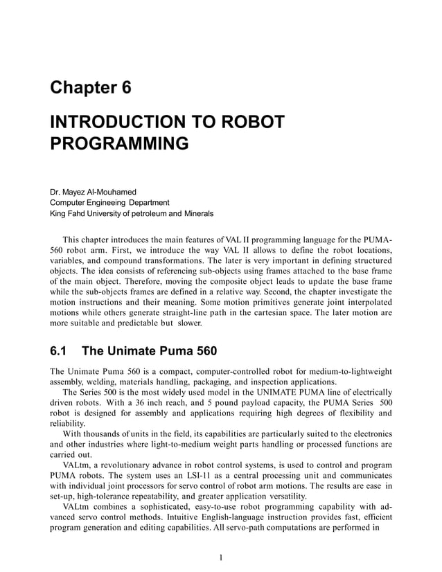Robo programming val converted | PPTX | Programming Languages | Computing