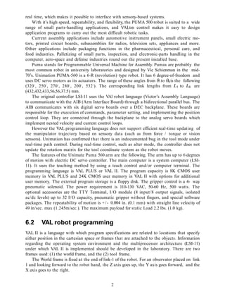 Robo programming val converted | PPTX