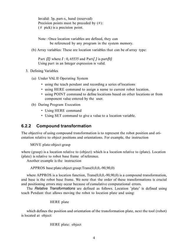 Robo programming val converted | PPTX | Programming Languages | Computing