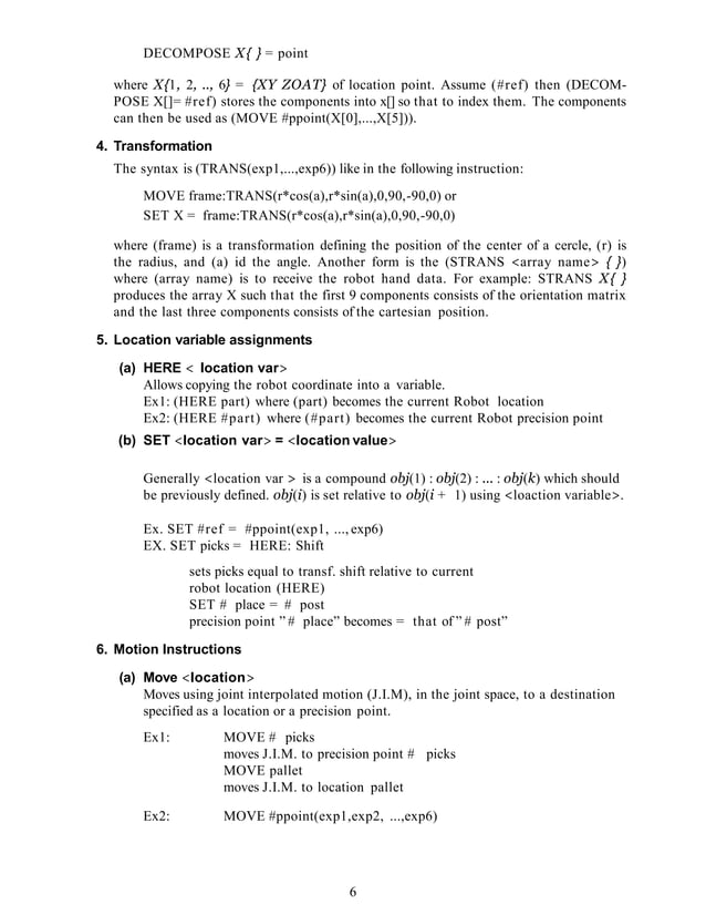 Robo programming val converted | PPTX | Programming Languages | Computing