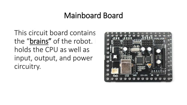 Roborobo 3 p arts definition | PPTX