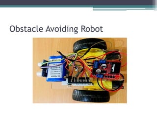 Summer Internship Presentation on Robotics & IoT. | PPTX