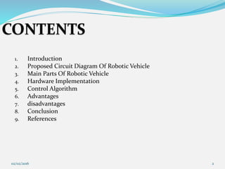 Design and Implementation of a Robotic Vehicle With Real-Time Video ...