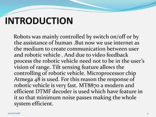 Design and Implementation of a Robotic Vehicle With Real-Time Video Feedback Control Via ...