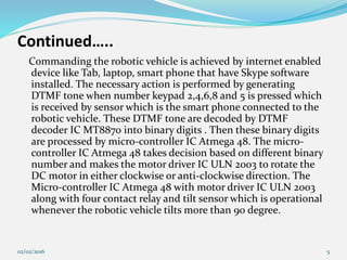 Design and Implementation of a Robotic Vehicle With Real-Time Video ...