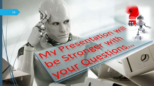 Robot | PPTX | Robotics | Technology & Computing