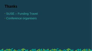 Creating an openSUSE powered Robot | PPT