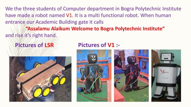 Robotics Knowledge, About robotics. | PPT