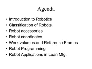 Robot And it configuration | PPT | Robotics | Technology & Computing