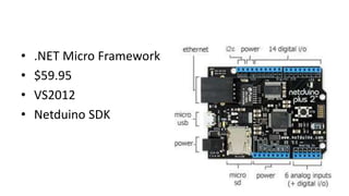 Robot Chickens! How a Netduino runs our backyard chicken coop | PPTX