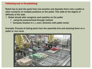 Robot programming , accuracy ,repeatability and application | PPTX