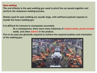 Robot programming , accuracy ,repeatability and application | PPTX