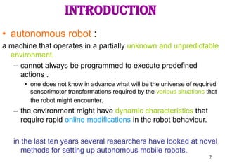 An introduction to Autonomous mobile robots | PDF