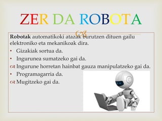 Robotak | PPTX