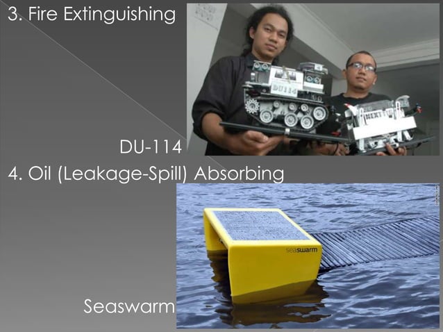 Robot applications in real life | PPTX | Robotics | Technology & Computing