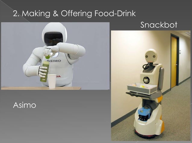 Robot applications in real life | PPTX | Robotics | Technology & Computing