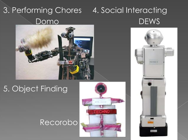 Robot applications in real life | PPTX | Robotics | Technology & Computing