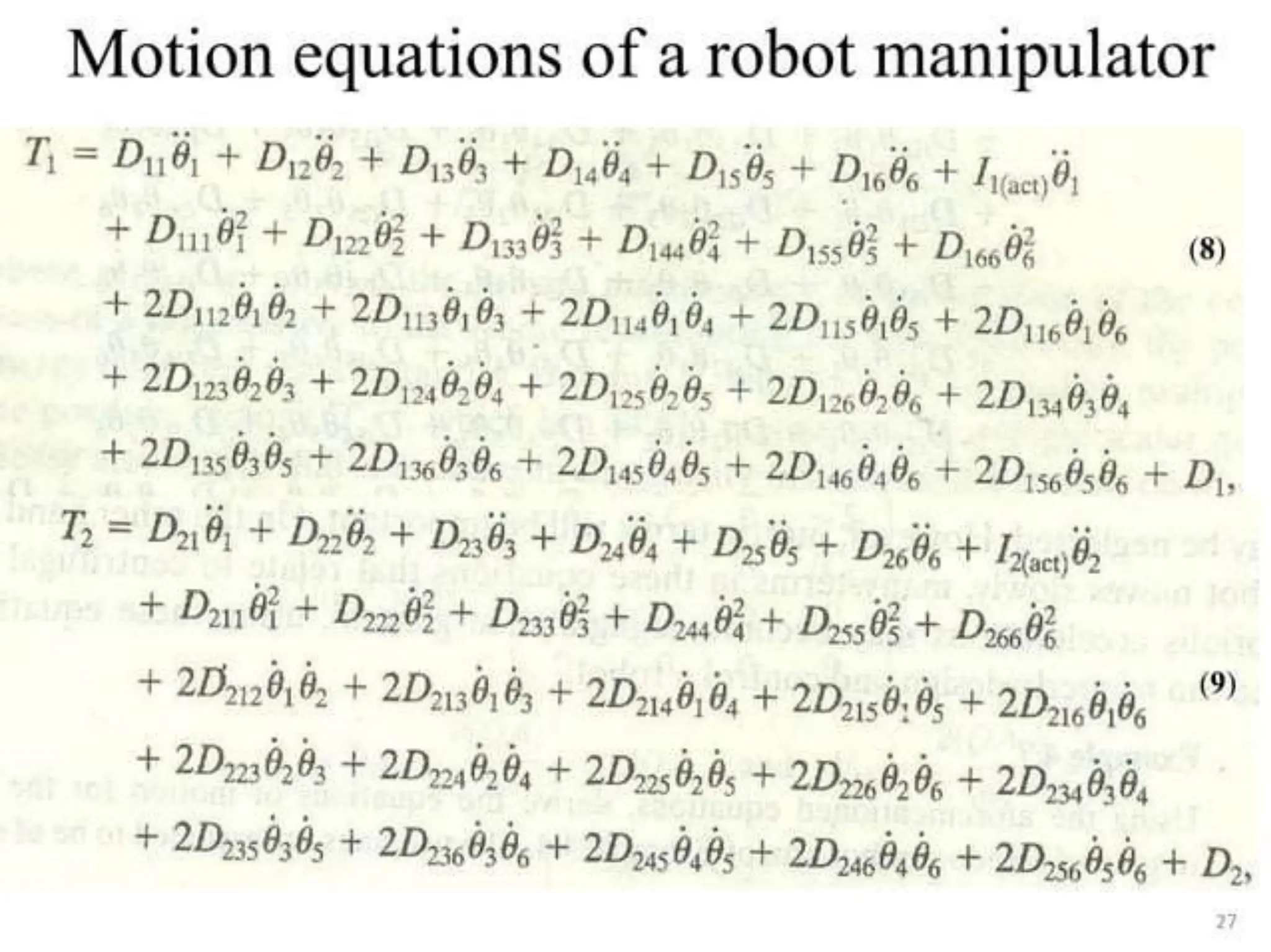 Robot Arm Dynamics PPT - UNIT III.pptx