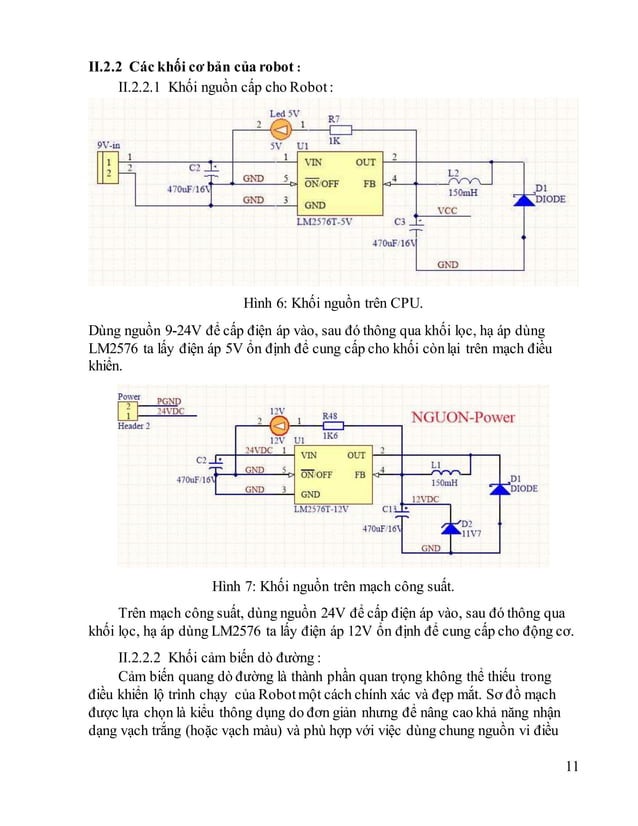 Robot bám đường ứng dụng thuật toán PID - Line follow robot with PID . Chu Quang Thảo | DOCX