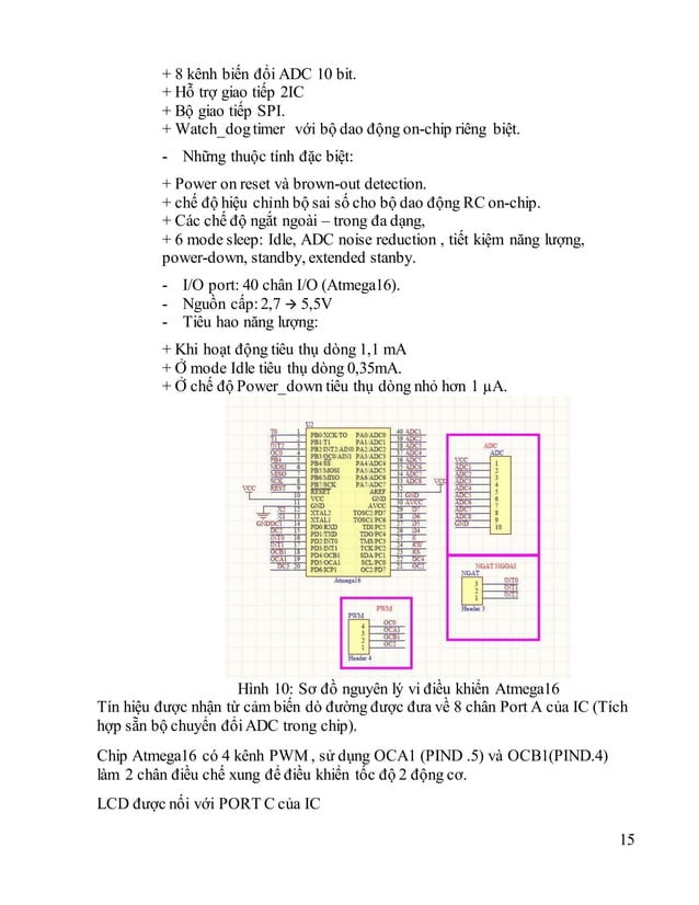 Robot bám đường ứng dụng thuật toán PID - Line follow robot with PID . Chu Quang Thảo | DOCX