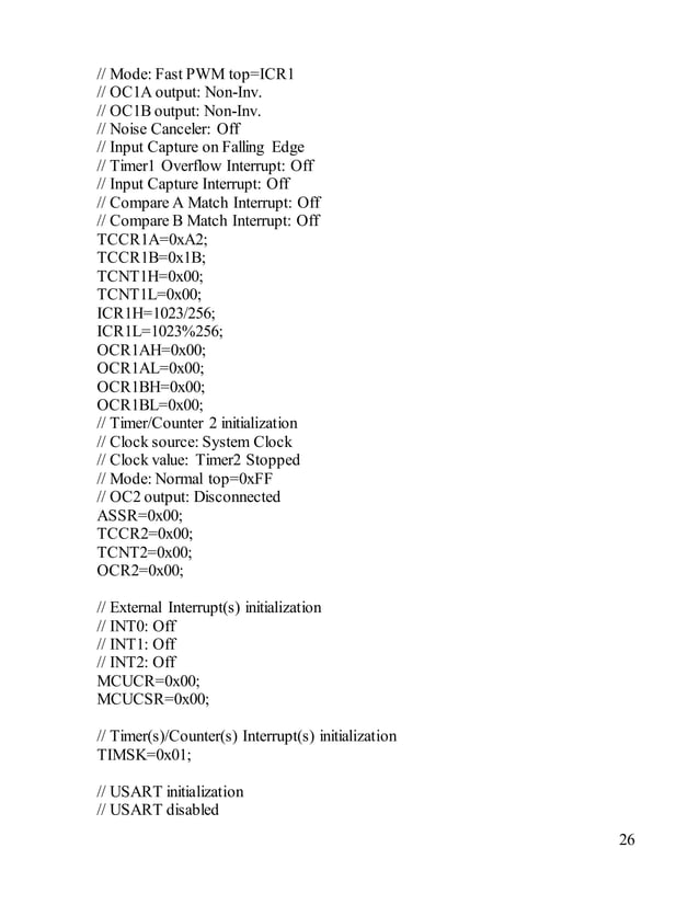 Robot bám đường ứng dụng thuật toán PID - Line follow robot with PID . Chu Quang Thảo | DOCX