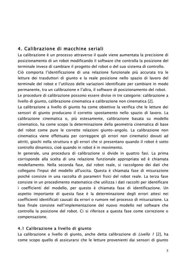 Calibration methods in robotics | PDF