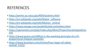Robot control | PPTX