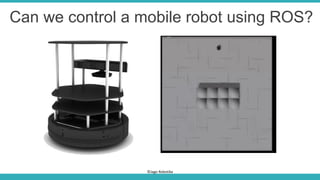Robot Control using ROS: an Introduction | PDF