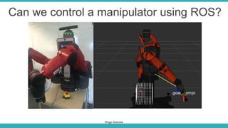 Robot Control using ROS: an Introduction | PDF