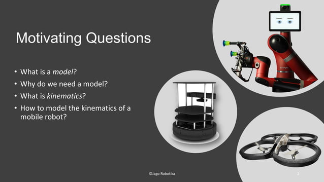 Robot Control using ROS: Kinematic Modelling of Mobile Robots | PDF