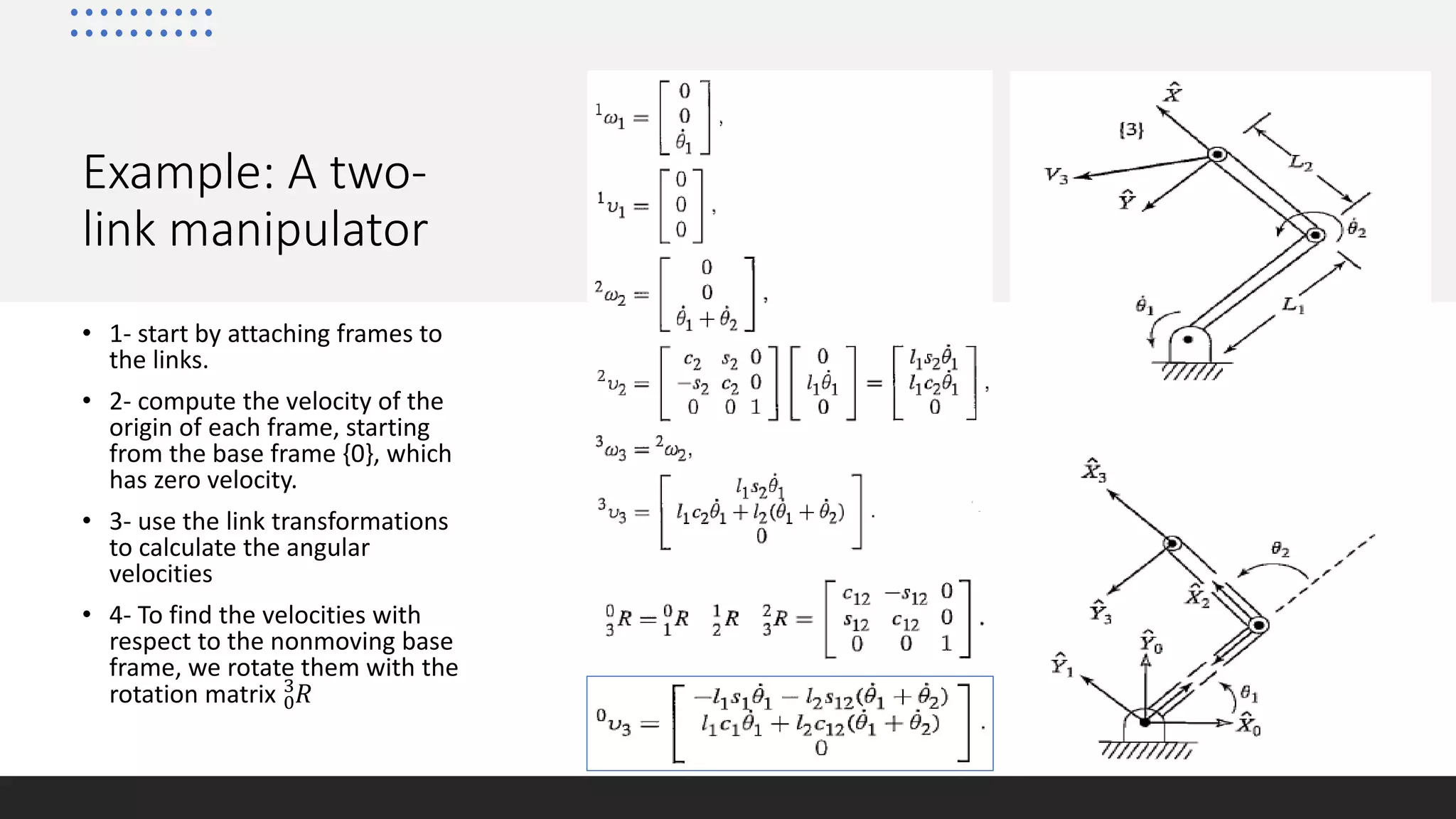 Jacobian | velocity and static forces | PPTX