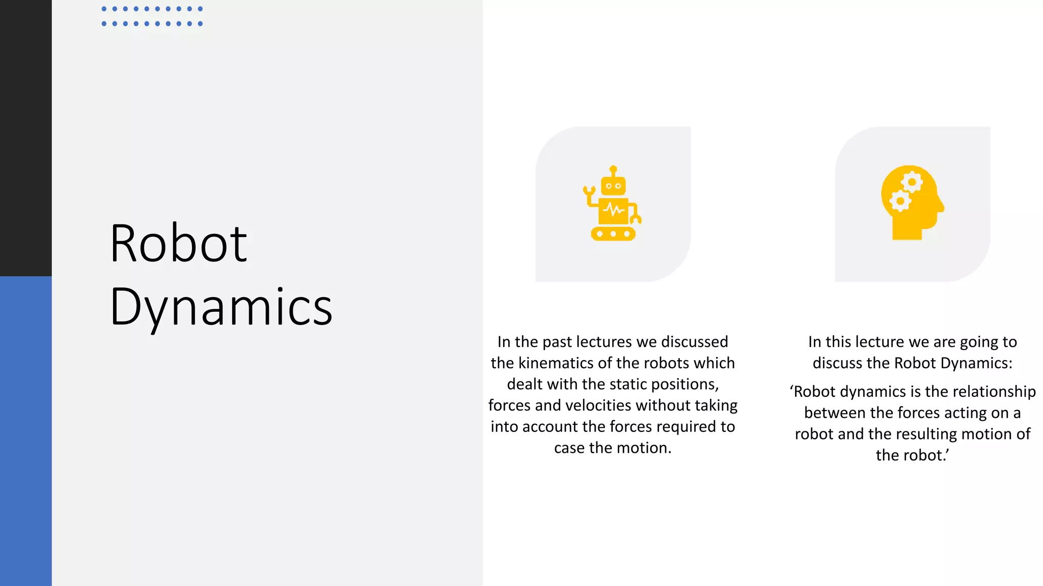 Jacobian | velocity and static forces | PPTX