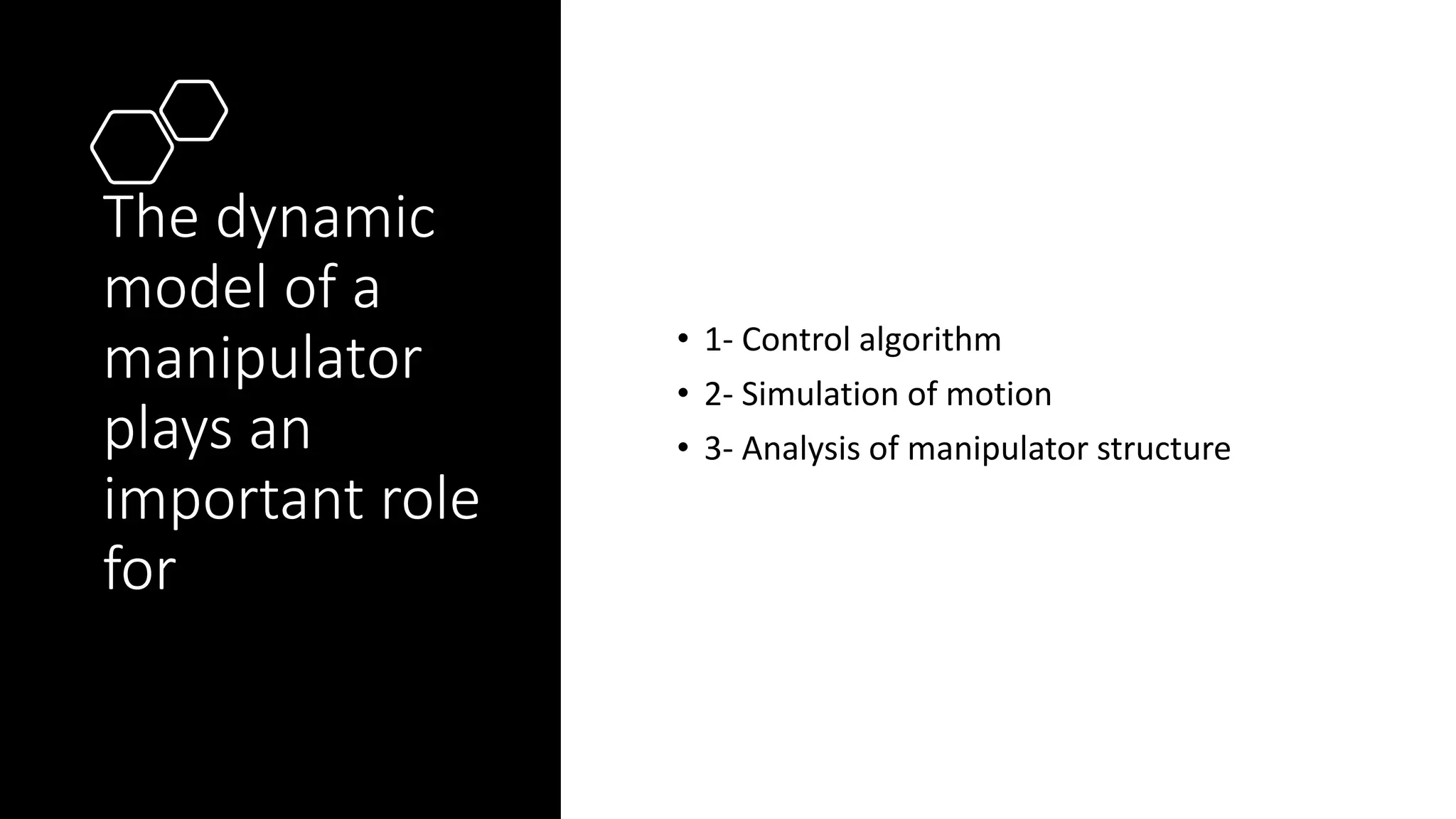 Jacobian | velocity and static forces | PPTX