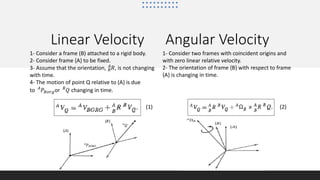 Jacobian | velocity and static forces | PPTX