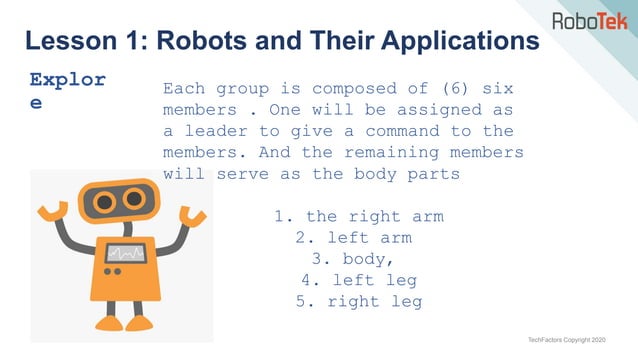 RoboTek Arduino Level 1.pptx | Robotics | Technology & Computing
