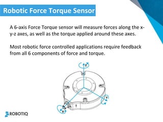 Robot force torque sensor introduction | PDF