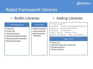 Robot framework | PPT